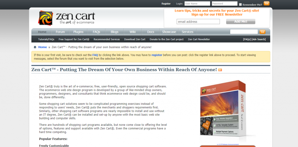 Top 10 Free Open Source Shopping Carts - QuickCart.net